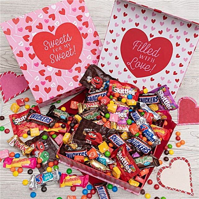 Filled With Love Candy Stash australia | Gift Filled With Love Candy ...