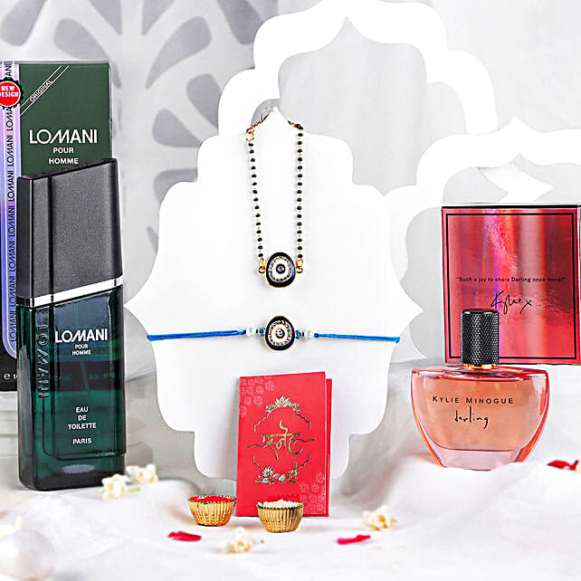 Feng Shui Bhaiya-Bhabhi Rakhi & Fragrance Duo australia | Gift Feng ...