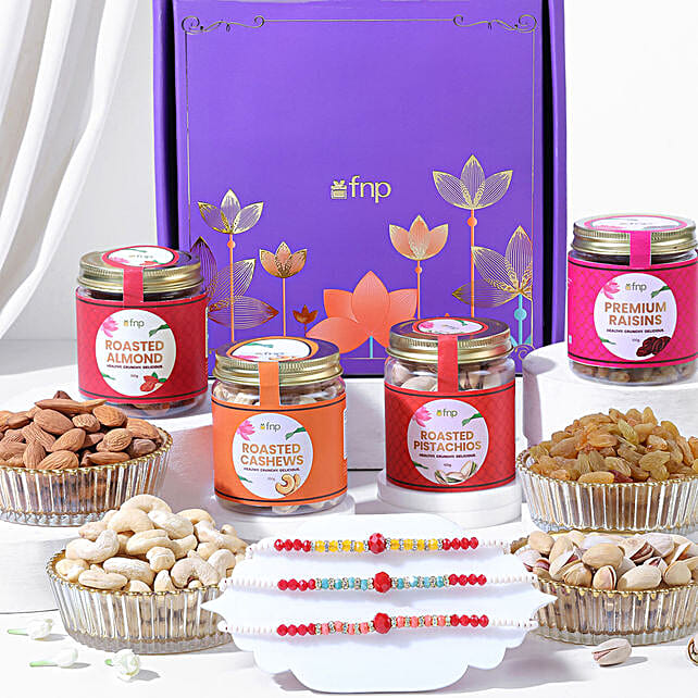 Phiroza Beads Rakhi Festive Box australia | Gift Phiroza Beads Rakhi ...