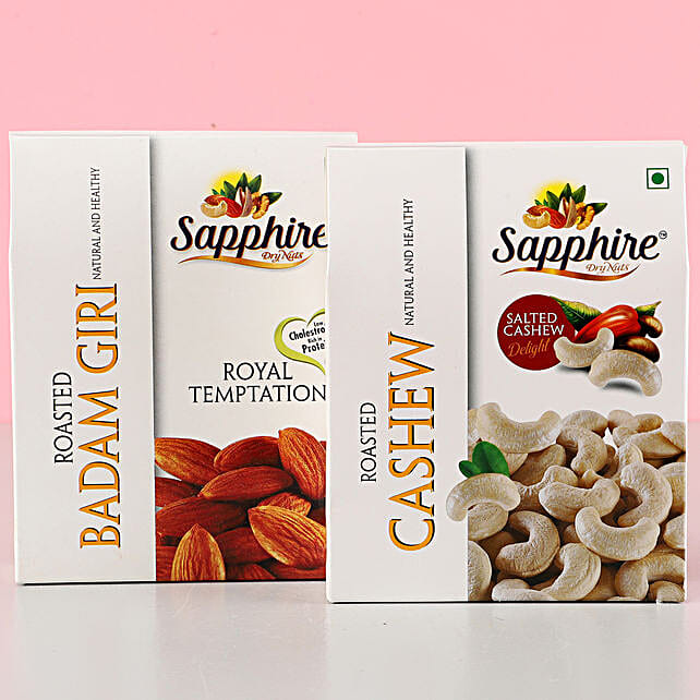 Roasted Almonds Cashews Set bahrain | Gift Roasted Almonds Cashews Set- FNP