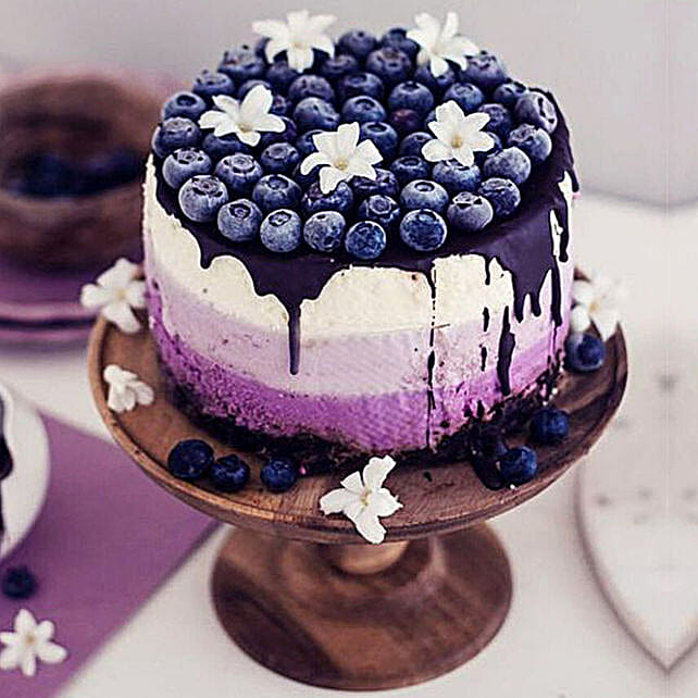 Blueberry Drip Chessecake bahrain | Gift Blueberry Drip Chessecake- FNP