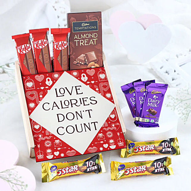 Personalised Love Calorie Gift Box bahrain | Gift Personalised Love ...