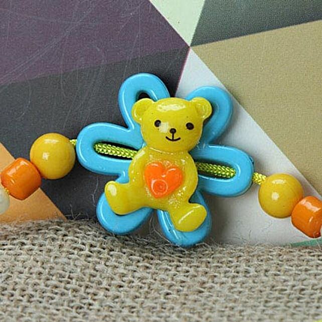Cute Little Teddy Rakhi BAN bangladesh | Gift Cute Little Teddy Rakhi ...