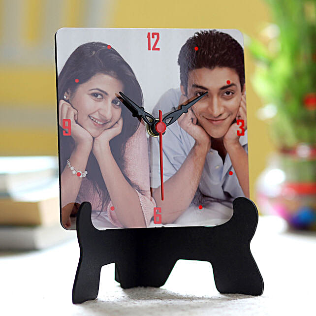Personalised Picture Table Clock bangladesh | Gift Personalised Picture ...
