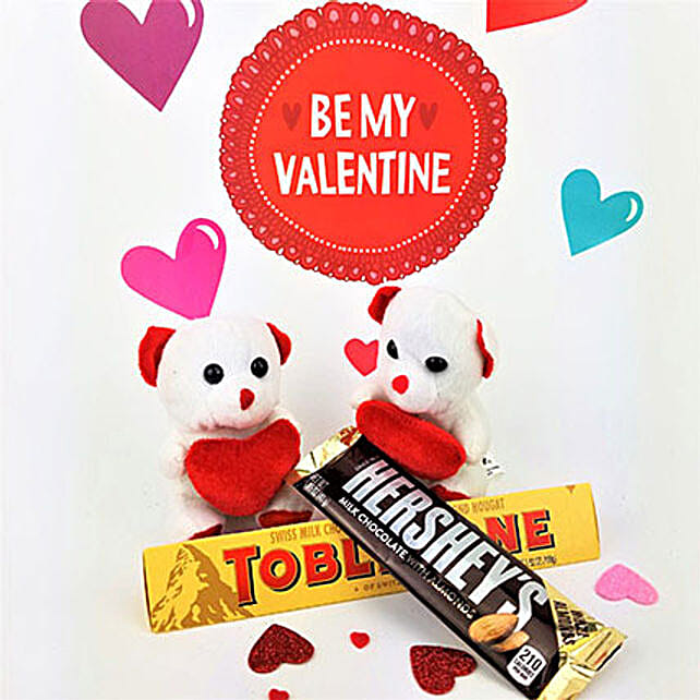Cute Teddy N Chocolate Combo canada | Gift Cute Teddy N Chocolate Combo ...