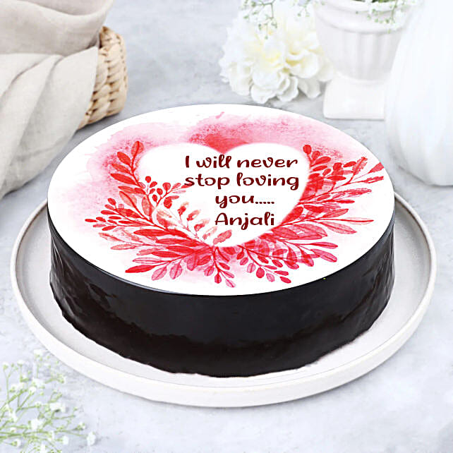 Forever Yours Chocolate Cake- Half Kg canada | Gift Forever Yours ...