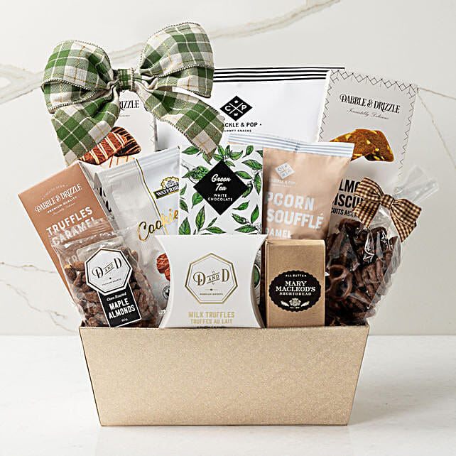 christmas delight hamper-Tartan L canada | Gift christmas delight ...