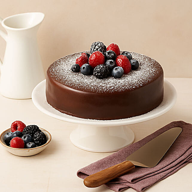 Berry Choco Indulgence Cake canada | Gift Berry Choco Indulgence Cake- FNP