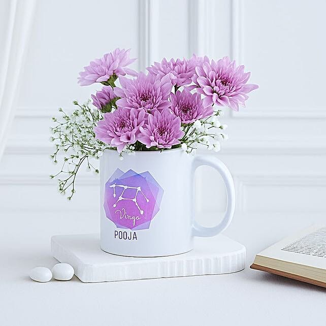 Magical Daisy Virgo Personalised Mug canada | Gift Magical Daisy Virgo ...