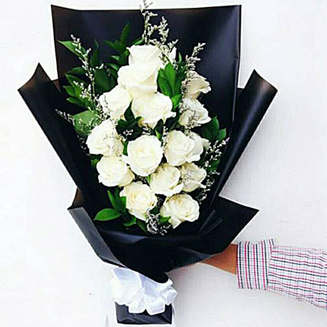 Elegant Rose Bouquet indonesia | Gift Elegant Rose Bouquet- FNP