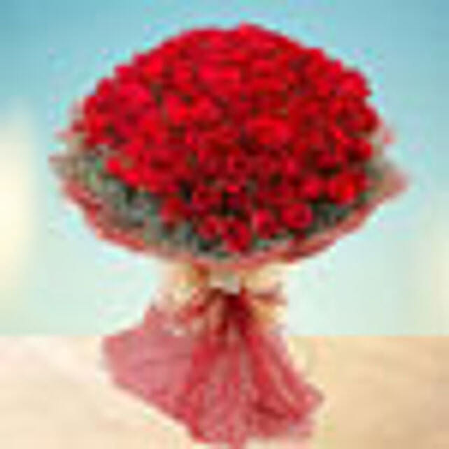 Grand 100 Red Roses indonesia | Gift Grand 100 Red Roses- FNP