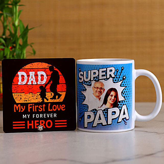 Forever Hero Papa Mug Table Top Indonesia Gift Forever Hero Papa