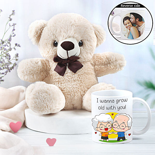Mug & Teddy Duo italy | Gift Mug & Teddy Duo- FNP