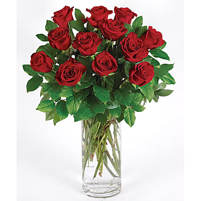 Long Stem Red Roses kuwait | Gift Long Stem Red Roses- FNP