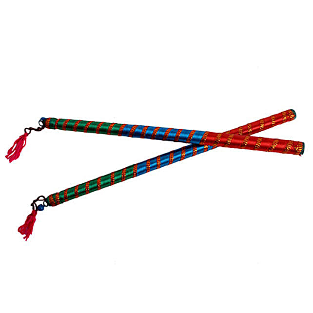 Buy/Send decorated Dandiya Sticks Online- FNP