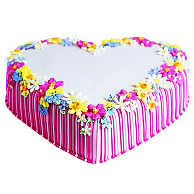 Buy/Send Pretty Heart Cake Online- FNP