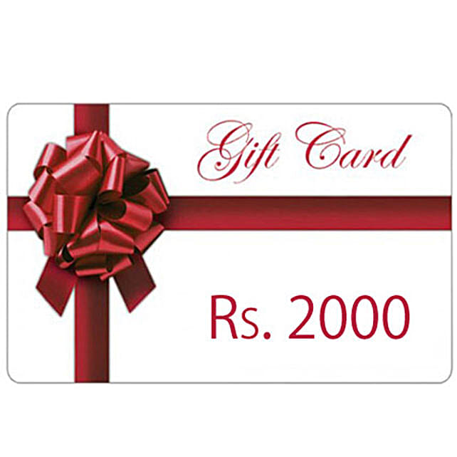 Buy/Send Gift Card 2000 Online- FNP