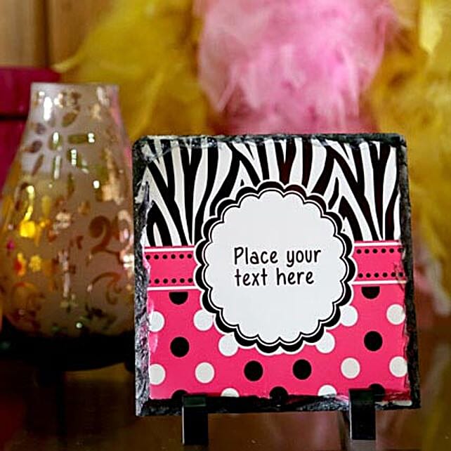 Buy/Send Personalized Message Plaque By FNP Online- FNP