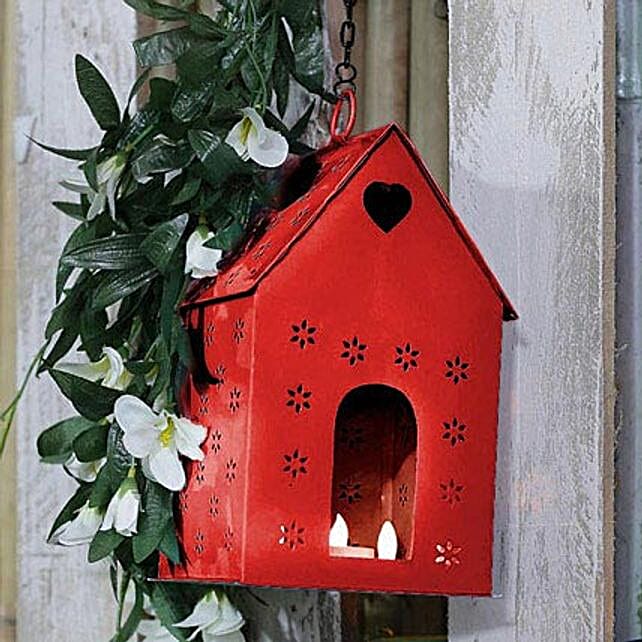 Buy/Send Red Bird House Online- FNP