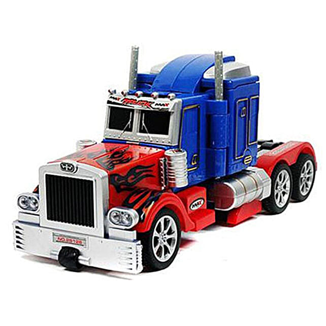 Buy/Send Optimus One Button Transforming Car Online- FNP