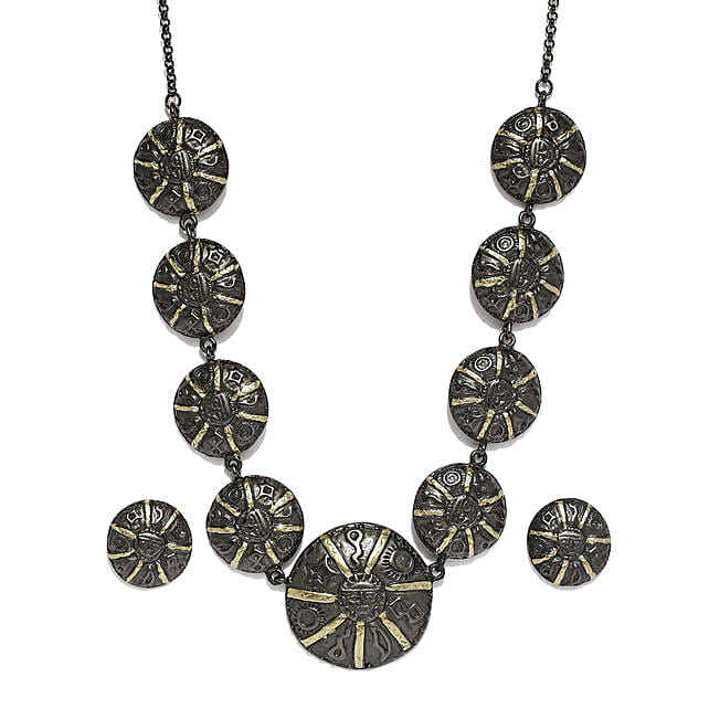 Buy/Send Textured Jewelry Set Online- FNP