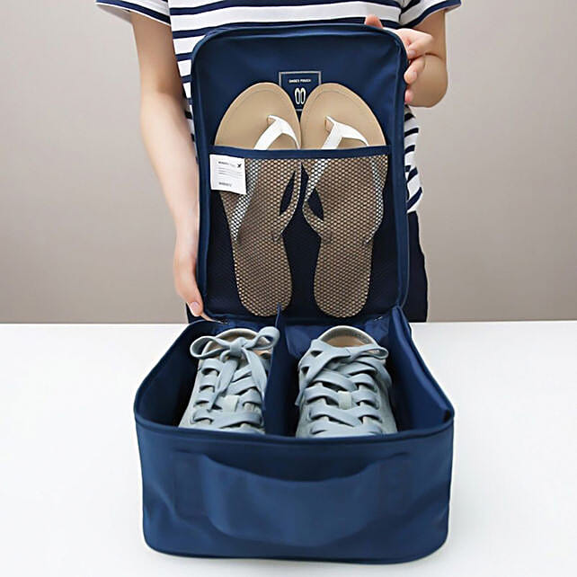Buy/Send 2 in 1 Shoes & Slipper Bag Online- FNP