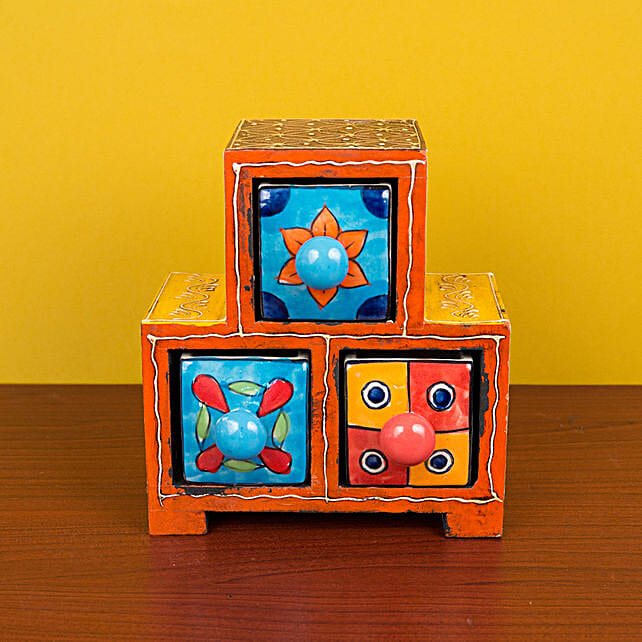 Buy/Send Antique Trinket Drawers Set of 3 Online- FNP