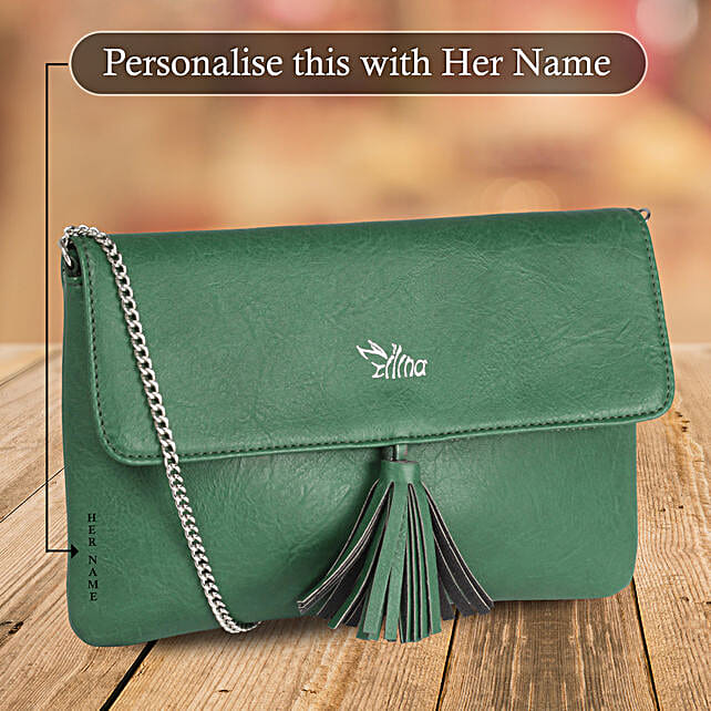 Buy/Send Stunning Green Hand Bag Online- FNP