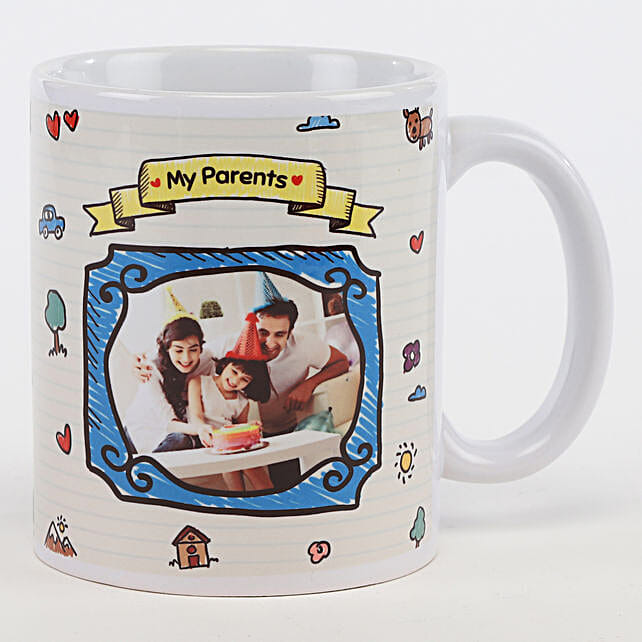 Buy/Send Personalised My Parents Mug Online- FNP