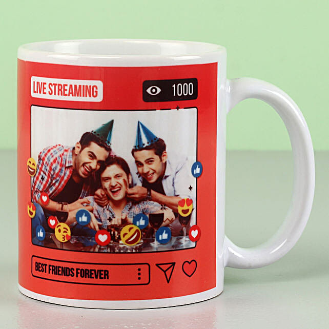 Buy/Send Personalised Best Friends Forever Mug Online- FNP