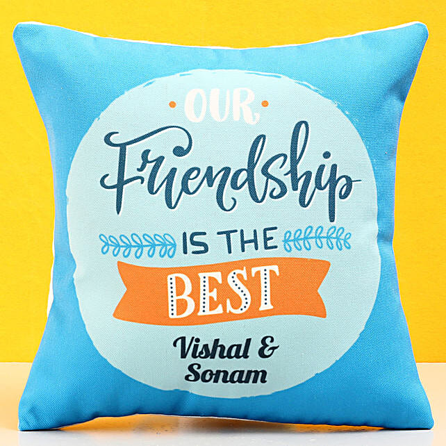 Buy/Send Friendship Is The Best Personalised Cushion Online- FNP