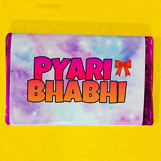 Buy/Send Pyari Bhabhi Chocolate Bar Online- FNP