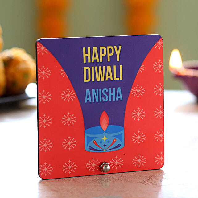 Buy/Send Personalised Name Diwali Table Top Online- FNP