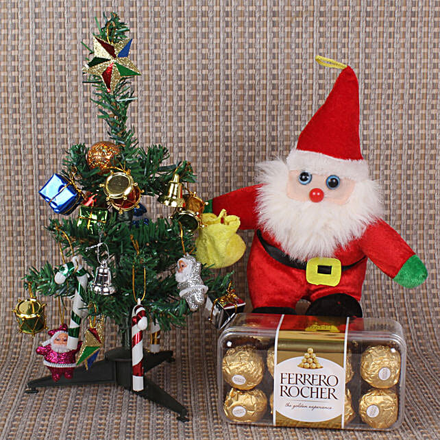 Buy/Send Special Christmas Tree Hamper Online- FNP