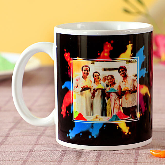 Buy/Send Personalised Holi Mug Online- FNP