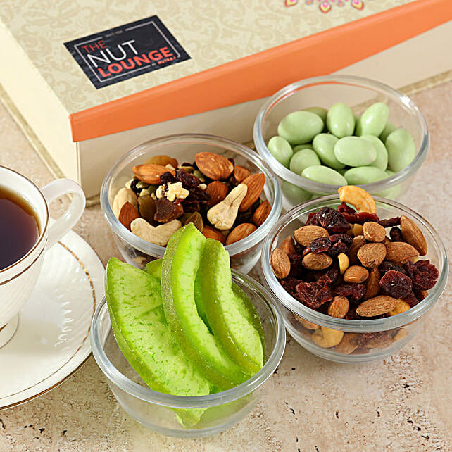 Buy/Send Almond Pista Dry Fruits Combo Online- FNP