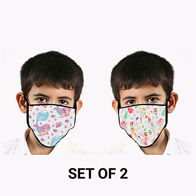 Buy/Send Kids Special Printed Face Mask Online- FNP