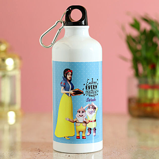 Buy/Send Personalised Snow White Bottle Online- FNP