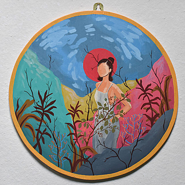 Buy/Send Arid Aloe Wall Hanging Online- FNP