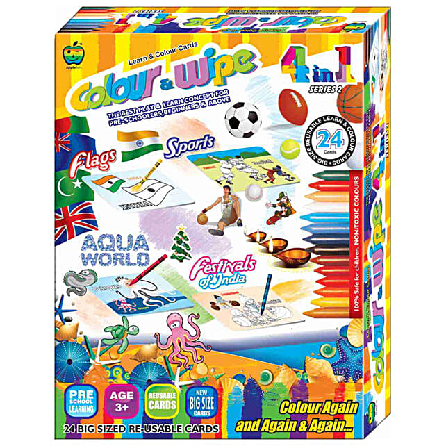 Buy/Send Colour & Wipe 4x1 S2 Online- FNP