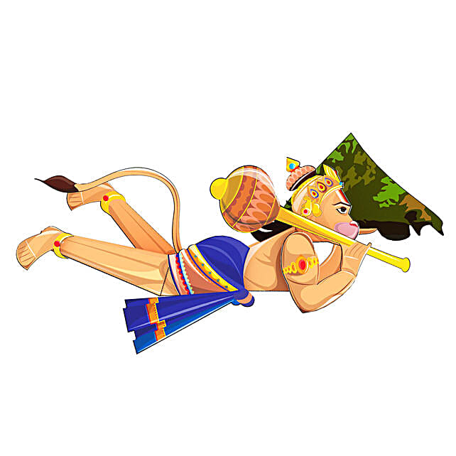 Buy/Send Toiing Craftoi Hanuman 3D DIY Paper Craft Kit Online- FNP