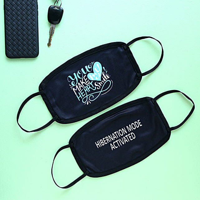 Buy/Send Printed Face Mask Set Online- FNP