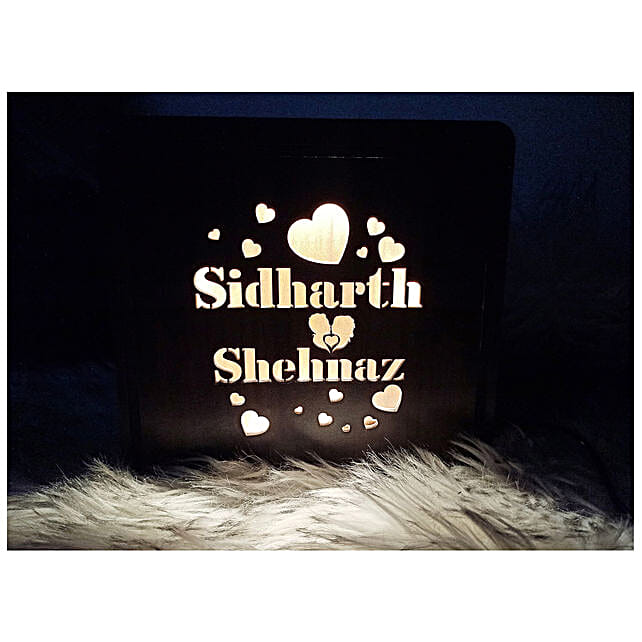 Buy/Send Couple Heart Light Box Online- FNP