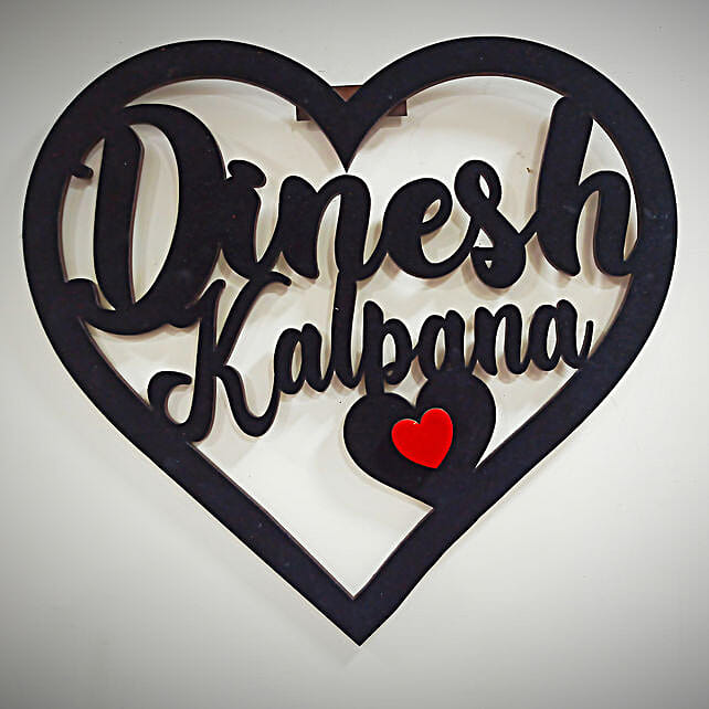 Buy/Send Heart Wall Hanging Wooden Frame Online- FNP