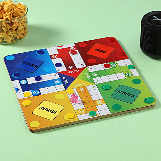 Buy/Send Personalised Ludo Game Set With Names Online- FNP