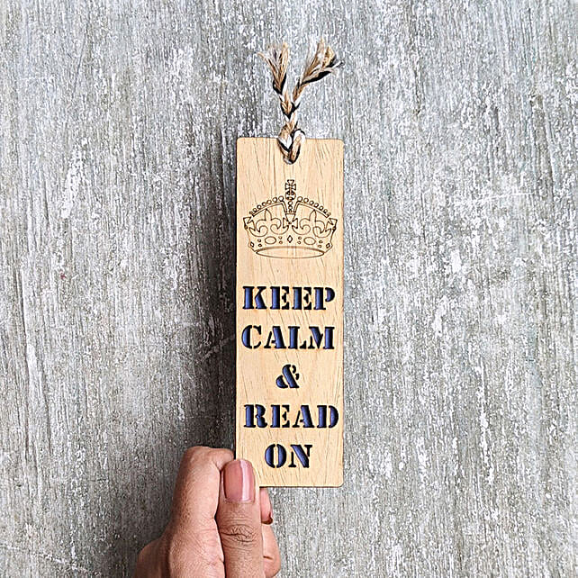 Buy/Send Keep calm and read Bookmark Online- FNP