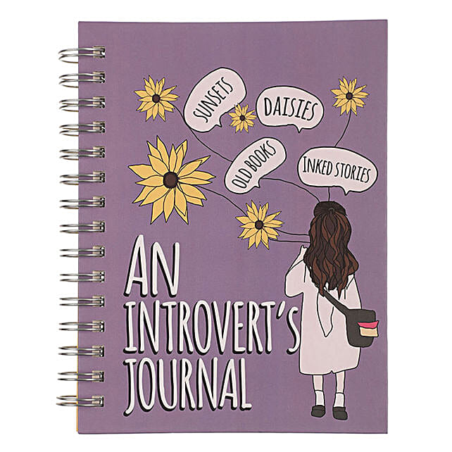 Buy/Send Introvert Spiral Notebook Online- FNP