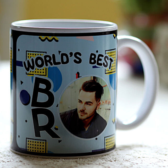 Buy/Send Personalised Best Brother Mug Online- FNP