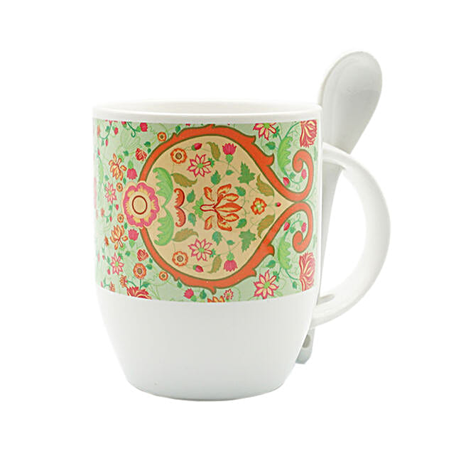 Buy/Send Ornate Mughal Spoon Mug Online- FNP