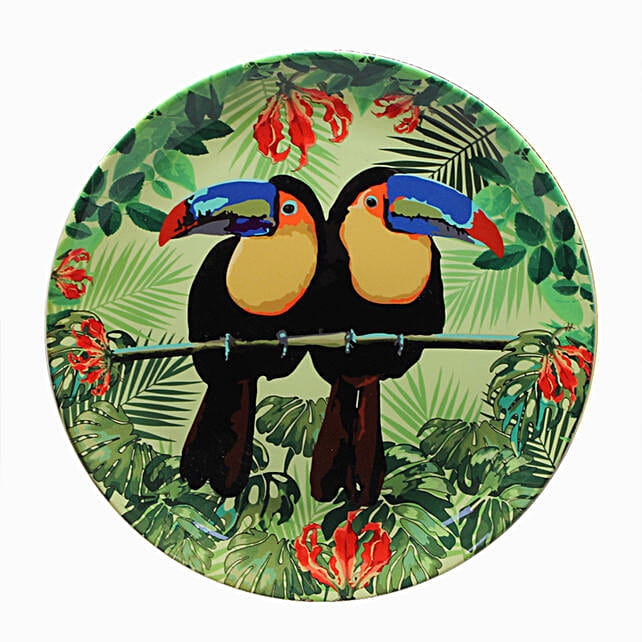 Buy/Send Tropical Toucan Wall Plate Online- FNP